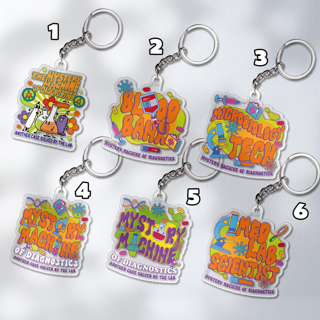 Lab Week 2025 Keychain,laboratory Team, Medical Assistant Barb, Medical ...