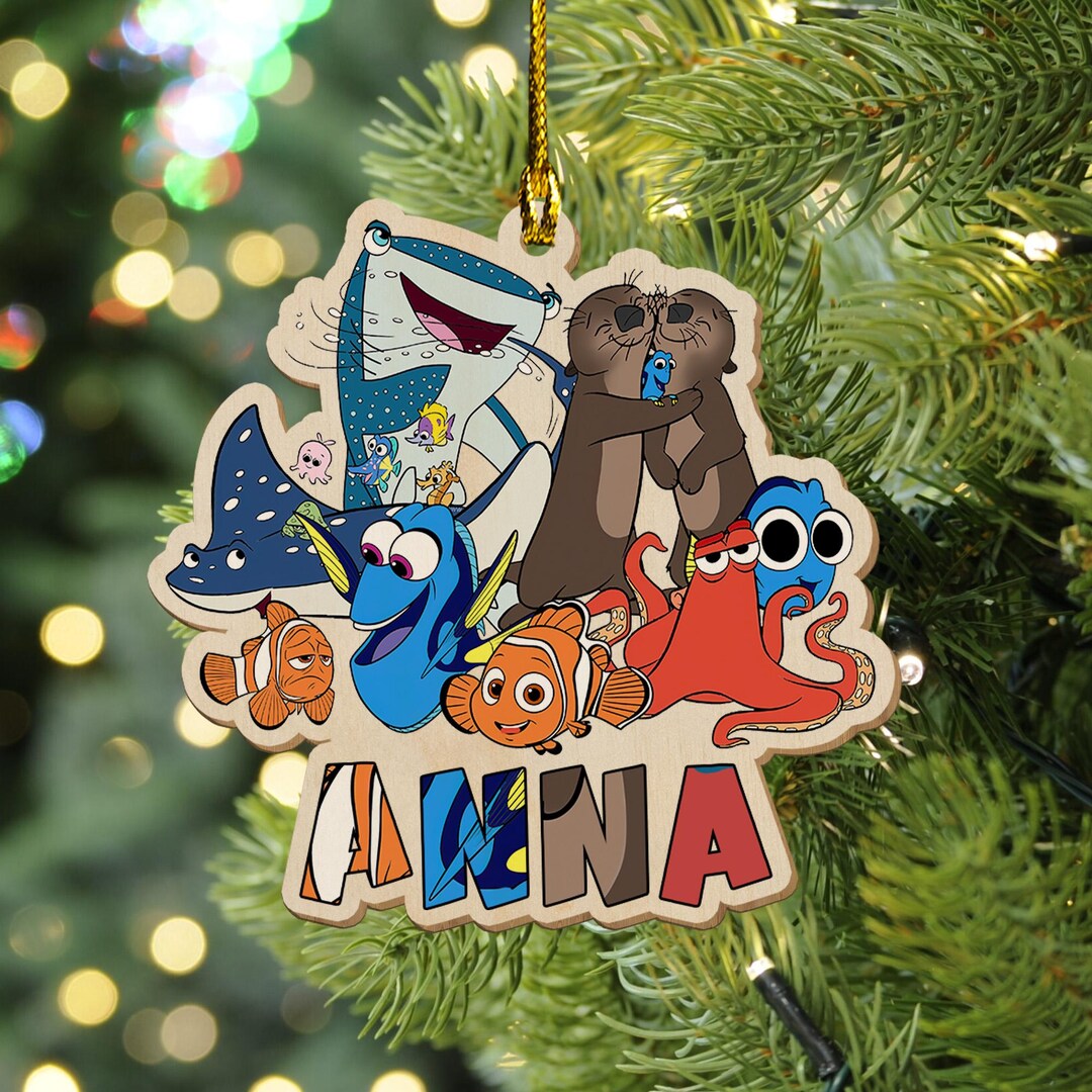 Finding Nemo Dory Christmas Ornament/disney Nemo Ornament/finding Dory ...