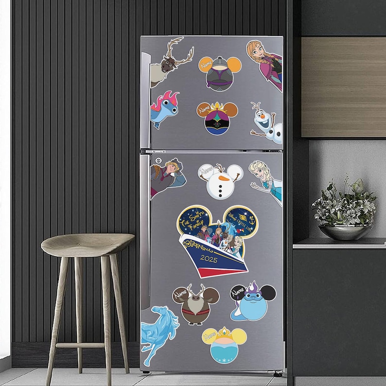 Personalized All Character Inside Out 2 Disney Cruise Magnet,joy ...