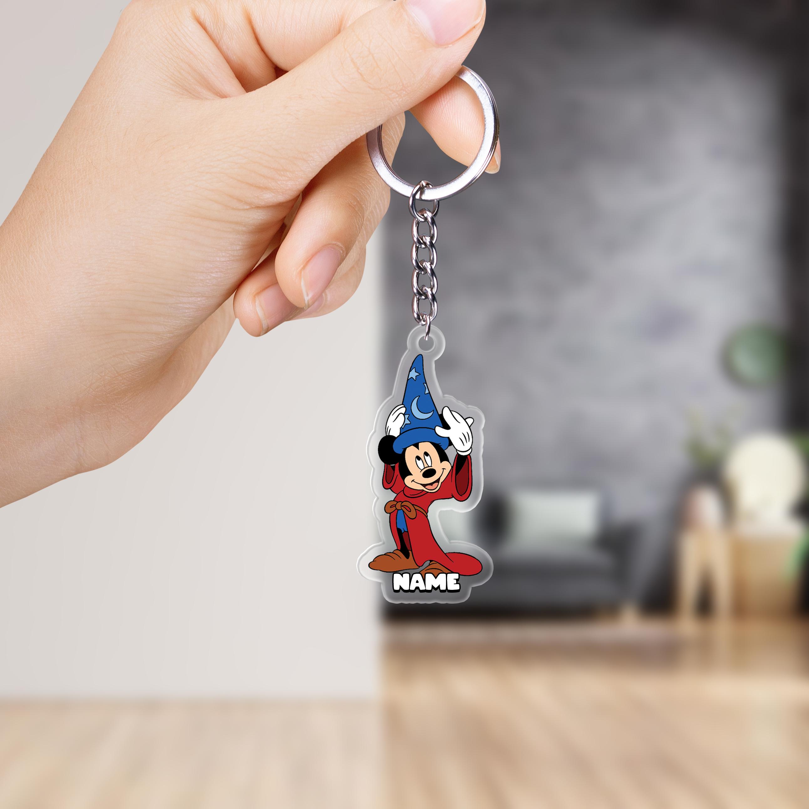 Disney Fantasia Sorcerer Mickey Mouse Fantasia Keychain WDW Magic ...