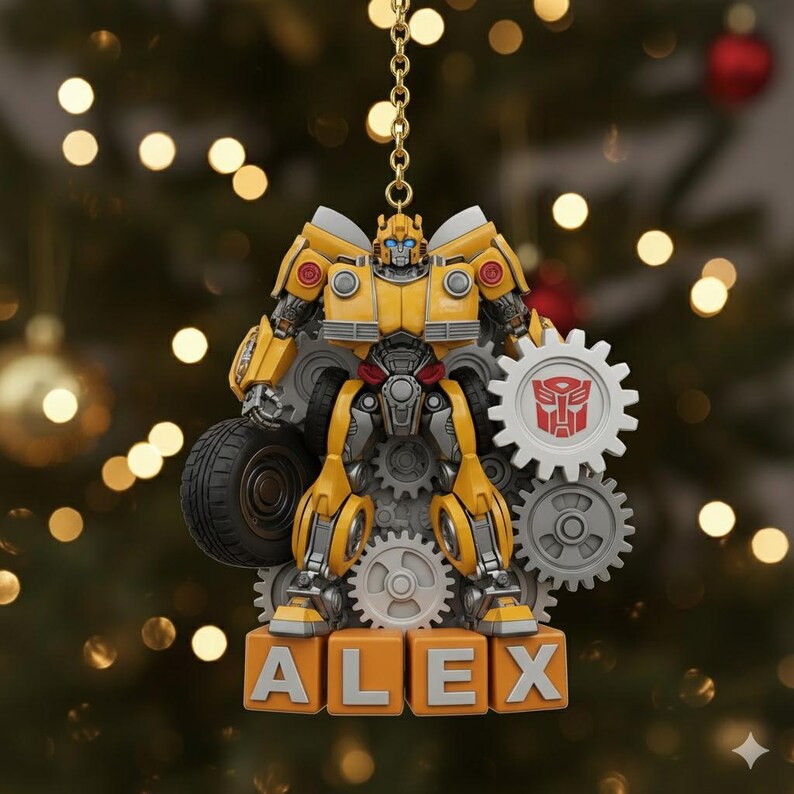 Transformers Bumblebee Christmas Ornament/optimus Prime Autobots ...