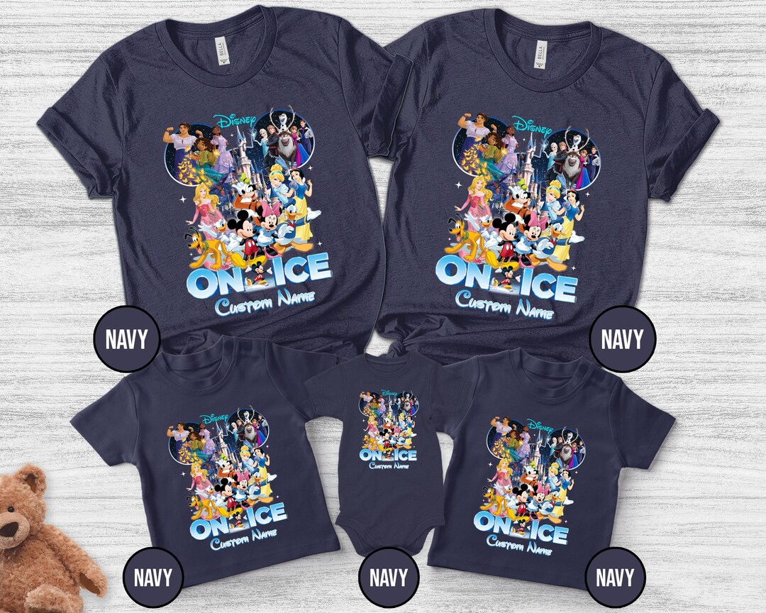 Disney on Ice 2025 Shirt/mickey & Friends Frozen Encanto on Ice Shirt ...