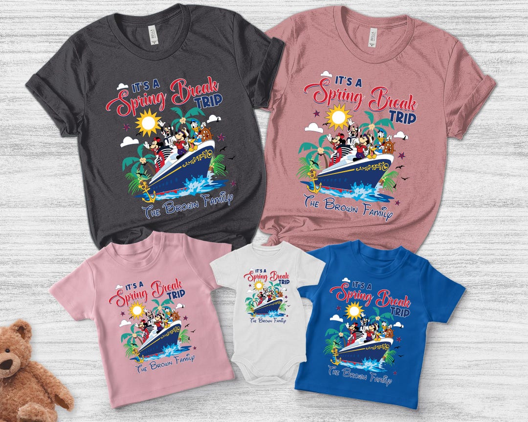 Vintage Disney Spring Break 2026 Shirt/retro Mickey and Friends Spring ...