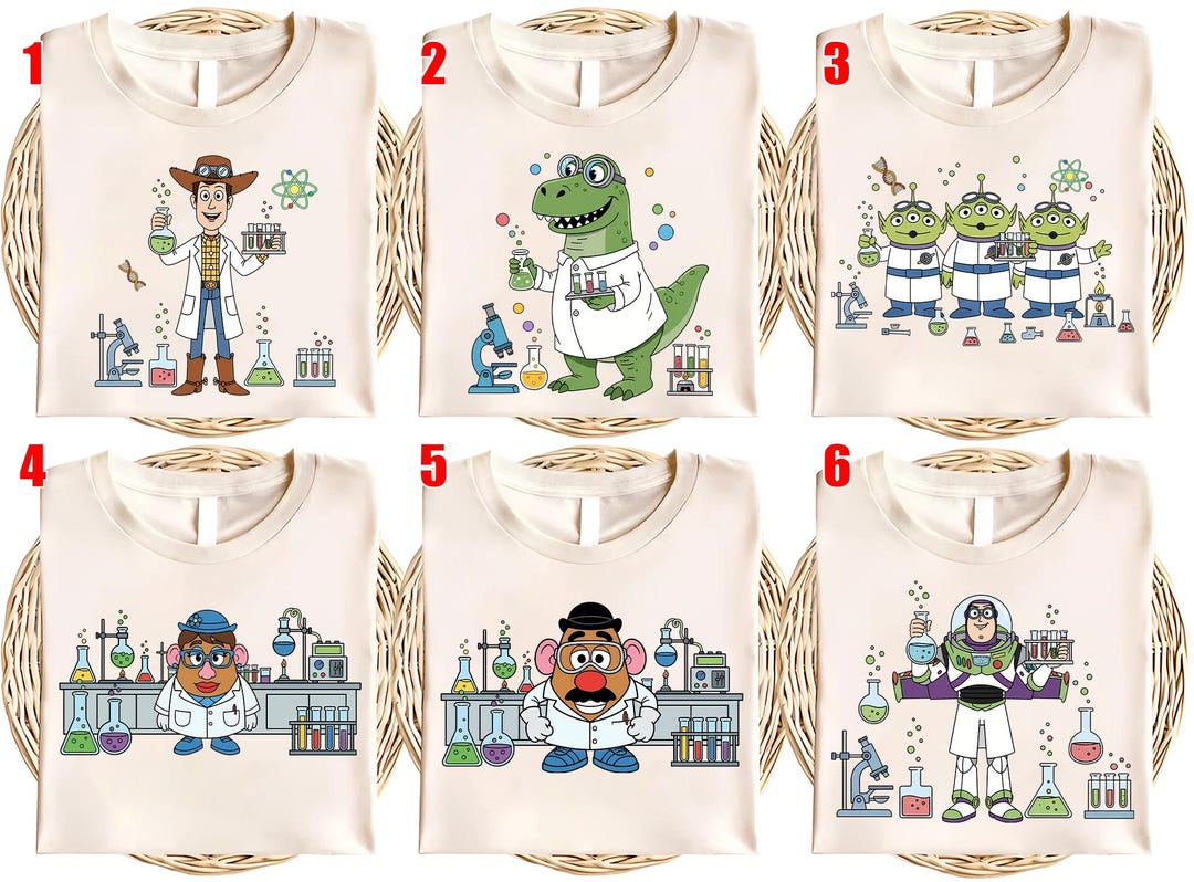 Lab Week 2026 Toy Story Shirt, Lab Story Science Team Tee, Funny Lab ...