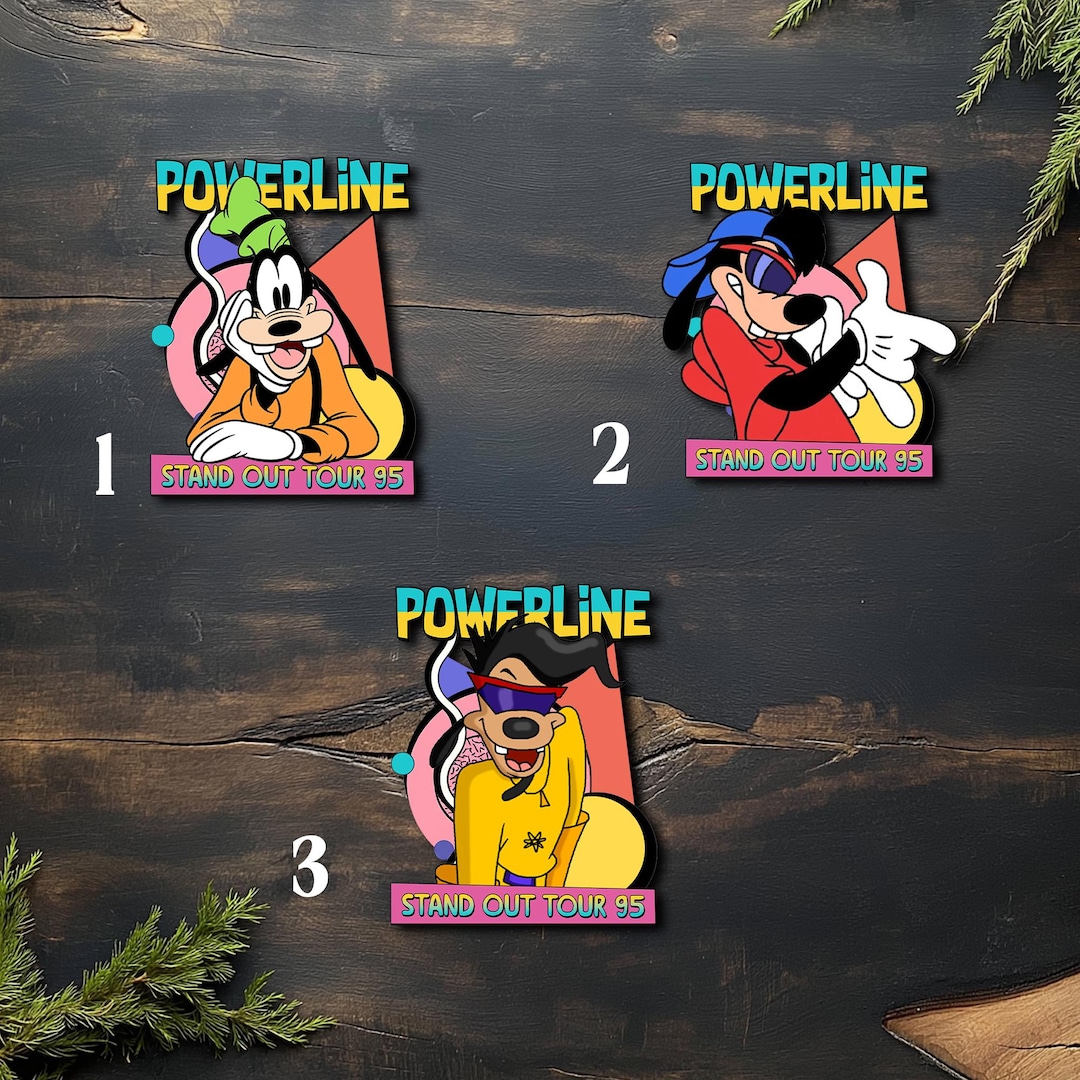 Powerline A Goofy Movie Disney Peeker Peeking Car Window Decals ...