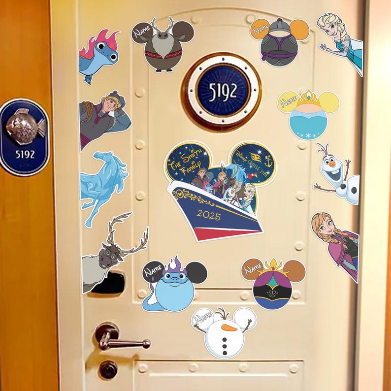 Personalized All Character Inside Out 2 Disney Cruise Magnet,joy ...