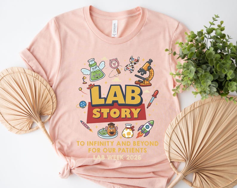 Lab Week 2026 Toy Story Shirt, Lab Story Science Team Tee, Funny Lab ...
