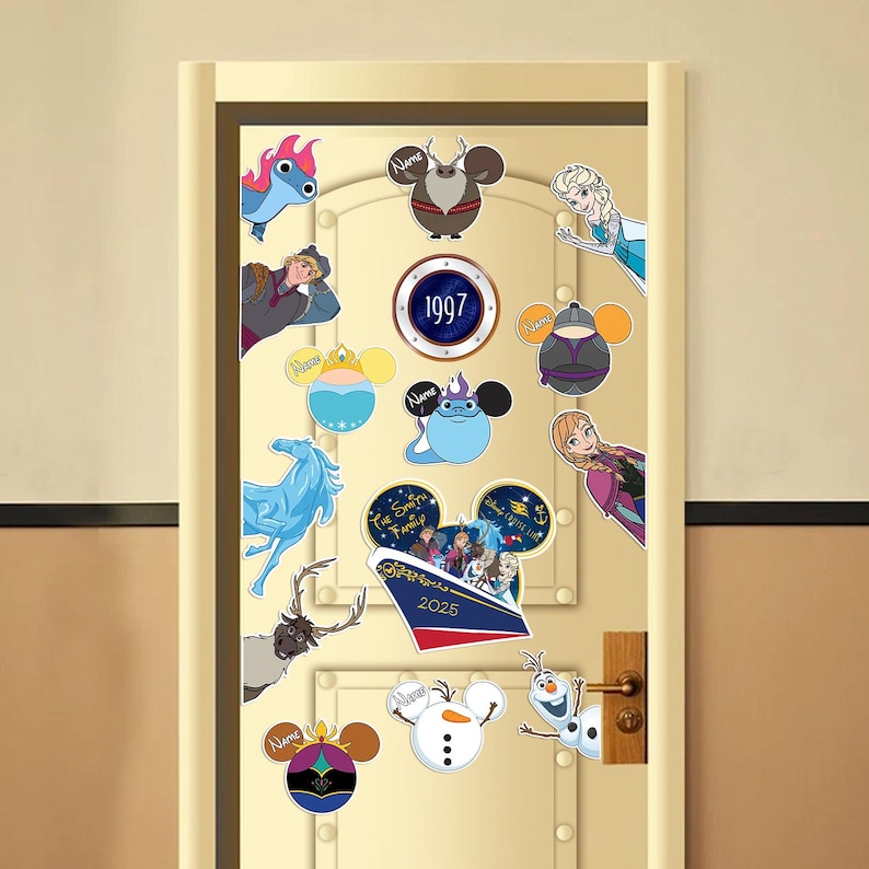 Personalized All Character Inside Out 2 Disney Cruise Magnet,joy ...