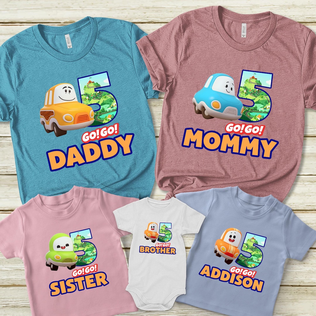 Go Go Cory Carson Birthday Family Matching Party Shirts KCMO09 - Etsy