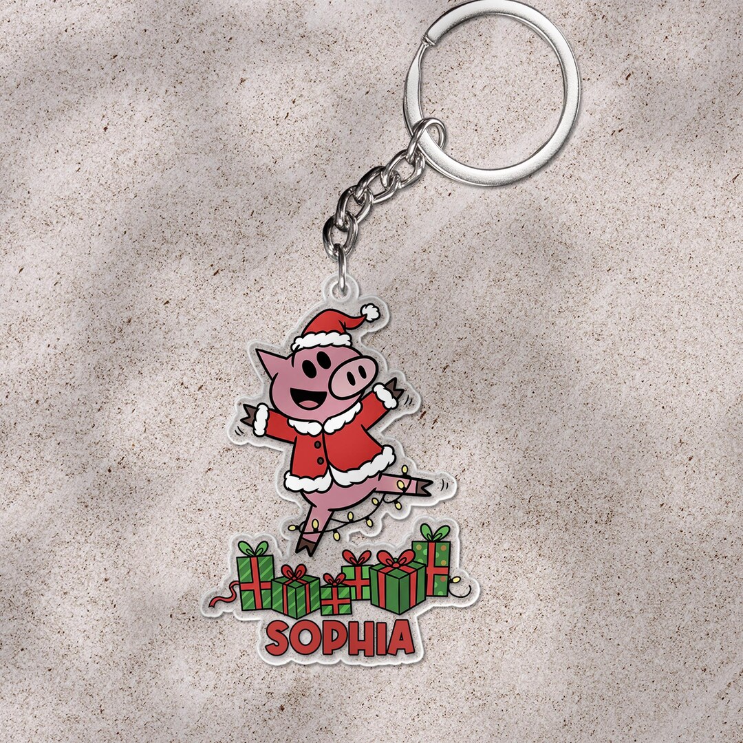 Personalized Elephant and Piggie Ornament, Book Characters Ornament, Elephant Piggie Pigeon ...