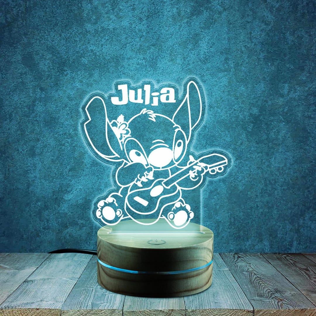 Stitch Birthday Night Light/stitch Night Light/disney Stitch LED ...