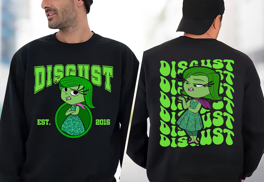 Disgust Inside Out 2 Sided Shirt, Disney Disgust Shirt, Inside Out ...