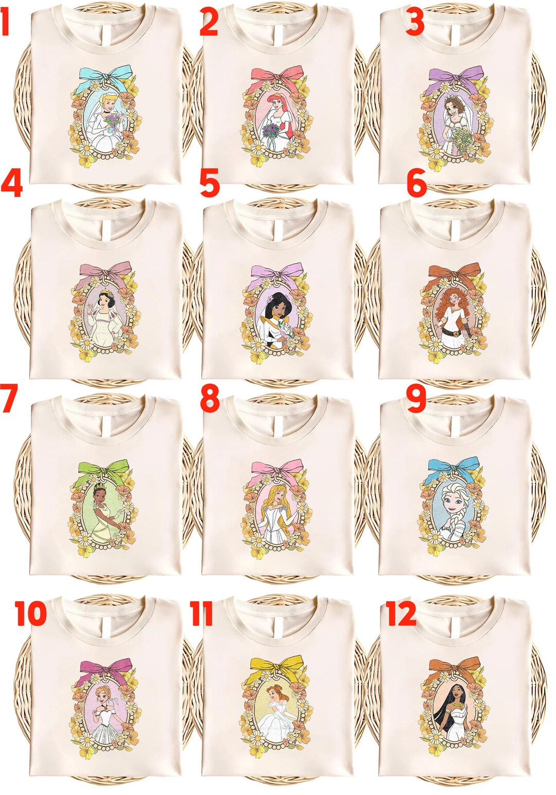 Disney Princess Bride Shirt, Bridal Party Disneyland, Bachelorette ...