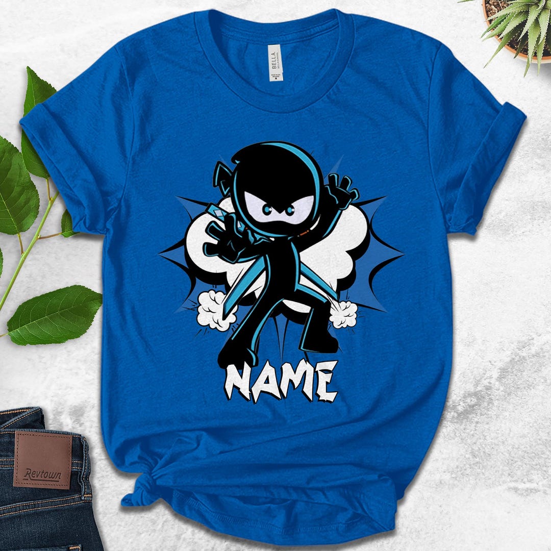 Ninja Kidz Birthday Shirt, Ninja Family Birthday Shirts, Personalized ...