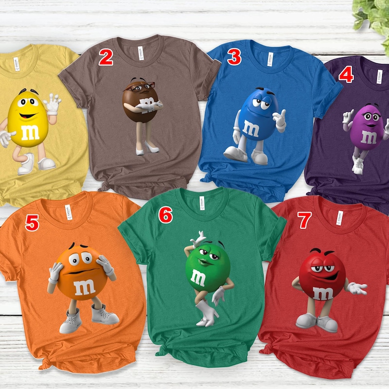 M&m Shirt - Etsy