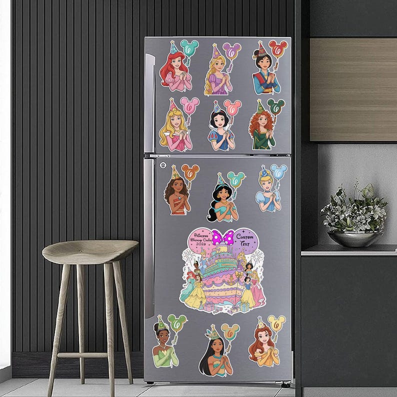 Personalized All Disney Characters Disney Princess Birthday Cruise ...