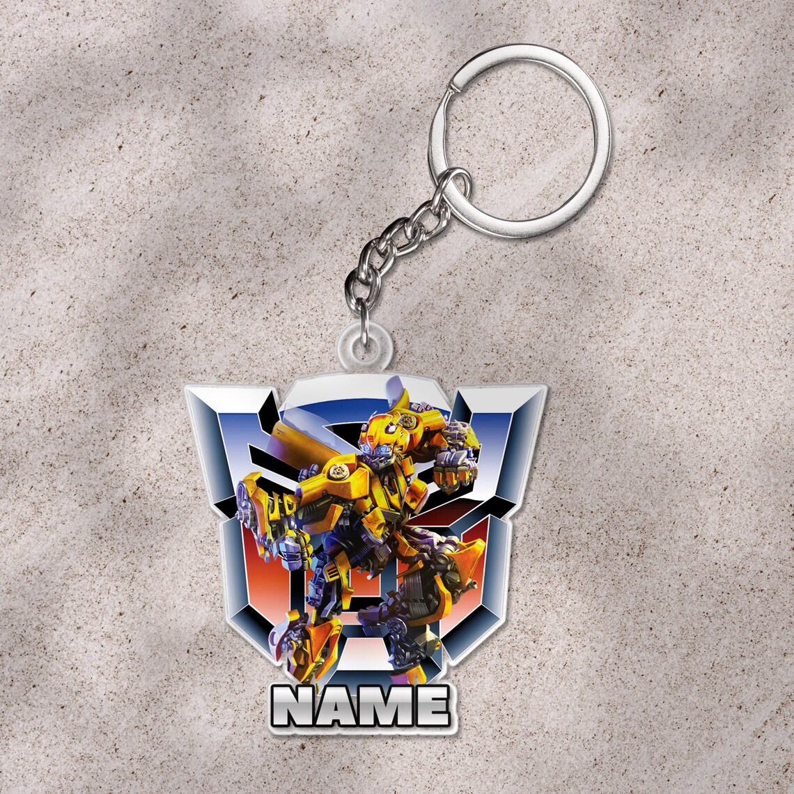 Personalized Transformer Christmas Keychains, Prime Inspired Keychain ...