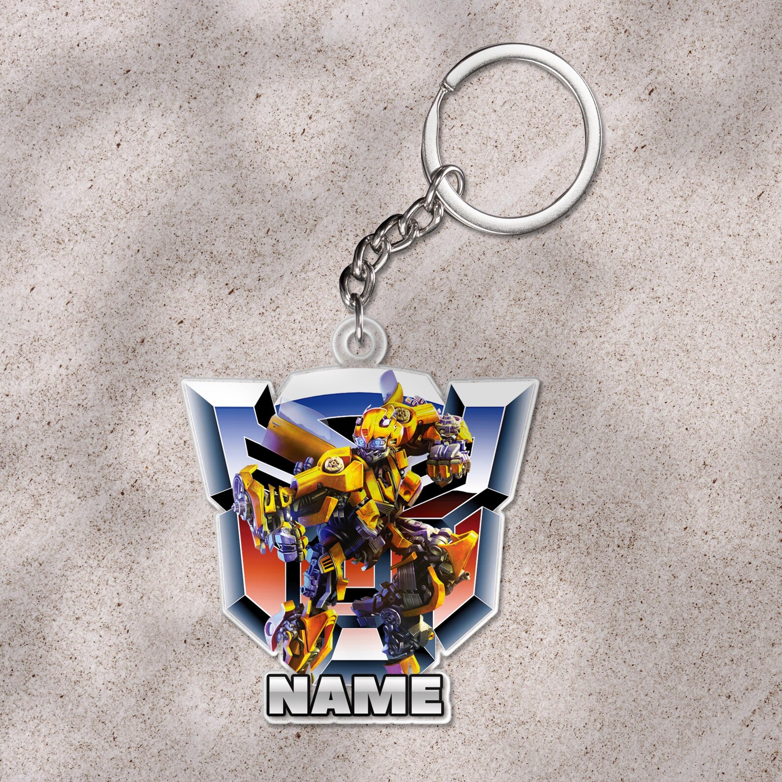 Personalized Transformer Christmas Keychains, Prime Inspired Keychain ...