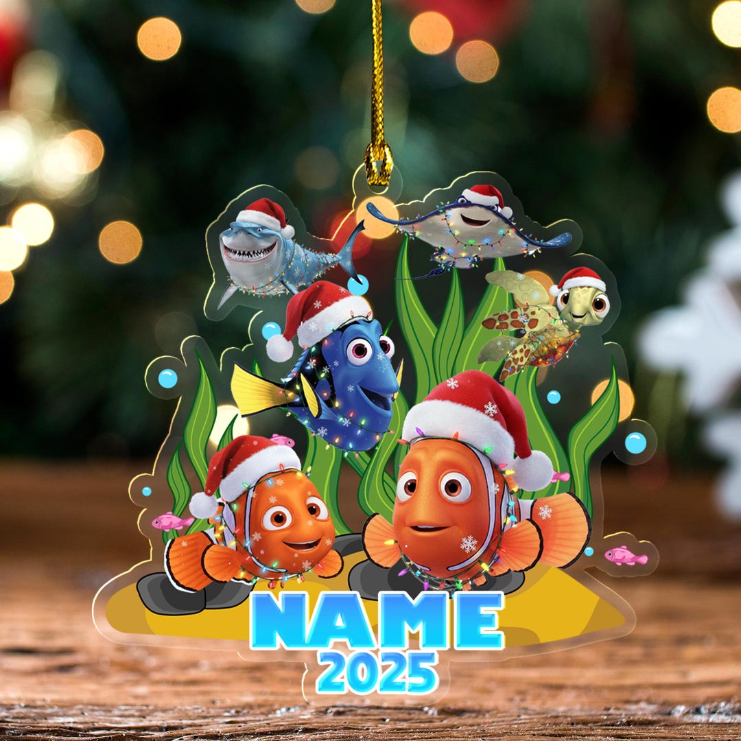 Finding Nemo Dory Christmas Ornament/disney Nemo Ornament/finding Dory ...