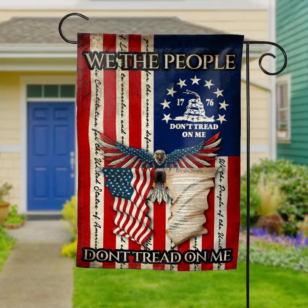 We the People Flag 1776 American Flags With Eagle 4th of July Flag ...