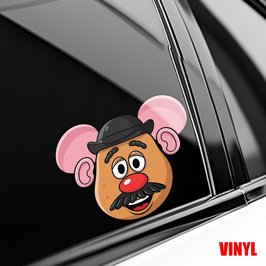 Disney Cruise Peeker Peeking Car Window Decals - Bumper Vinyl Stickers ...