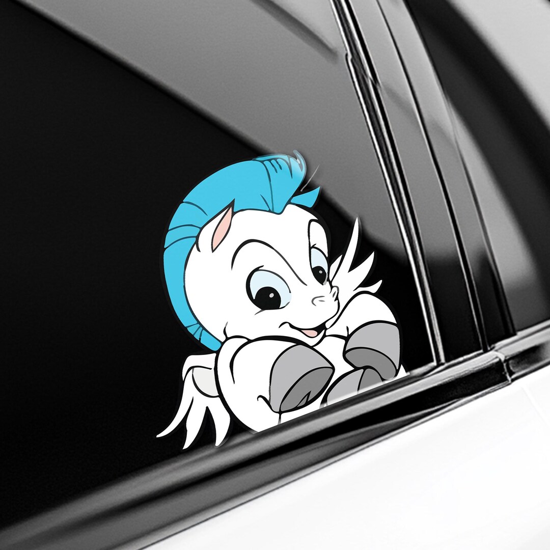 Hercules Peeker Peeking Car Window Decals - Bumper Waterproof Stickers ...