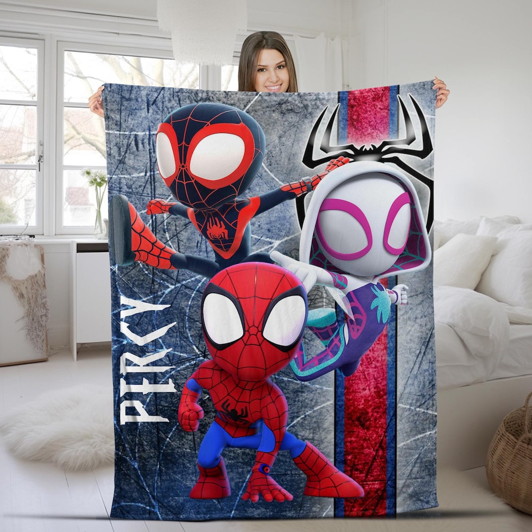 Personalized Spidey and His Amazing Friends Blanket, Amazing Friends ...