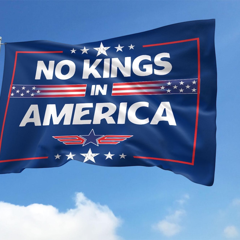 No Kings Protest Signs - Etsy