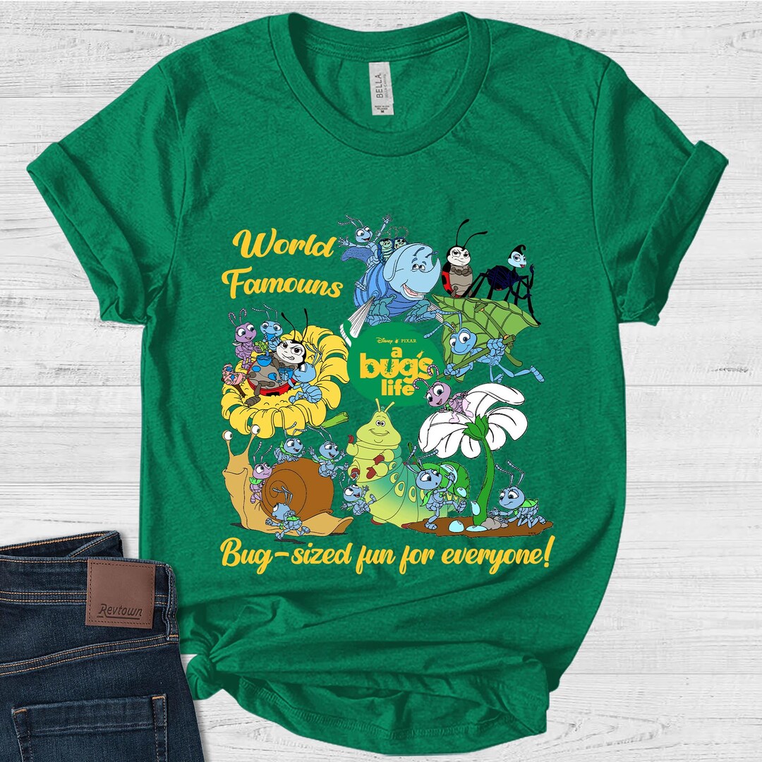 Disney A Bug's Life A Bug's Land Shirt, Disneyland Ride Shirt, Heimlich ...