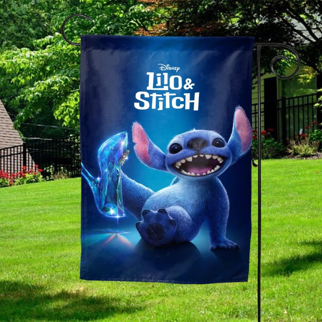 Lilo and Stitch 2025 Flag/disney's Lilo and Stitch Ohana Welcome Flag ...
