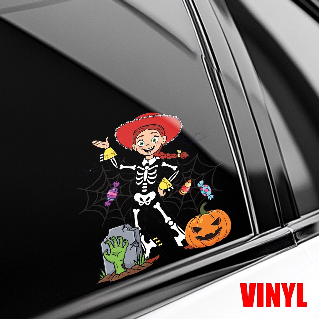 Halloween Toy Spooky Season Peeker Peeking Car Window Decals - Bumper ...
