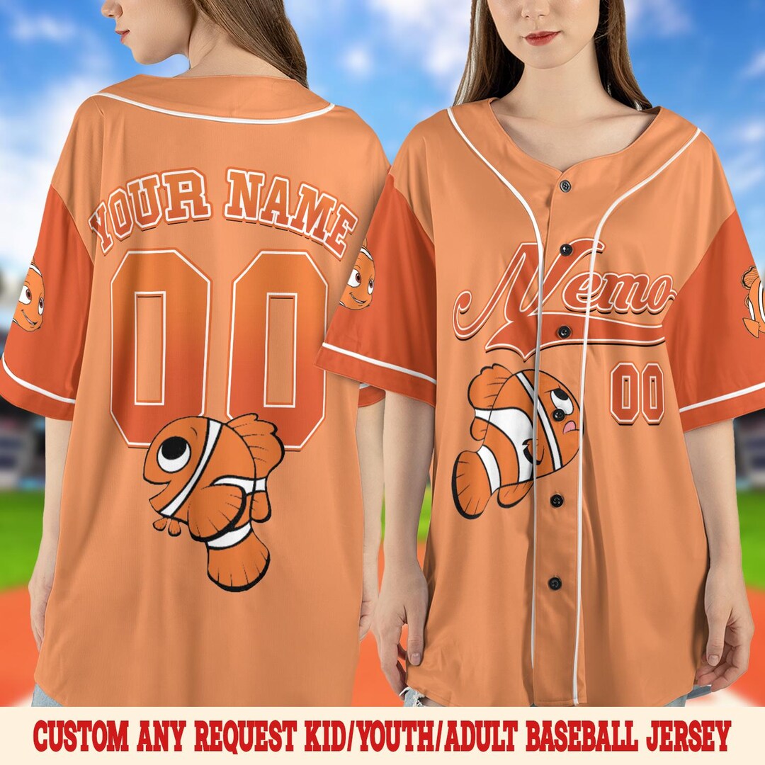 Disney Finding Nemo Baseball Jersey, Disney Finding Nemo Matching ...