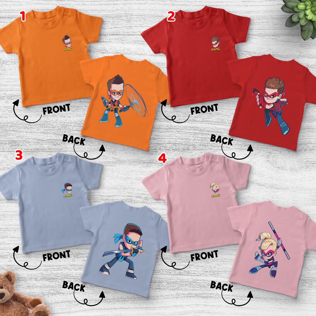 Ninja Kidz Birthday Shirt/ninja Family Birthday Shirts/personalized ...