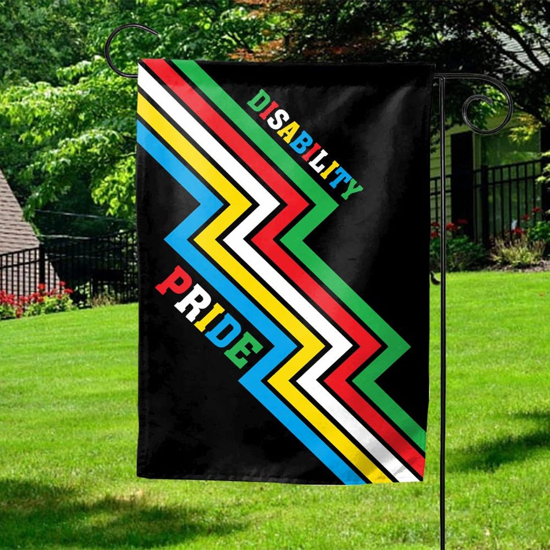 Disability Pride Garden Flag, Disability Pride Month Flag, Disability ...