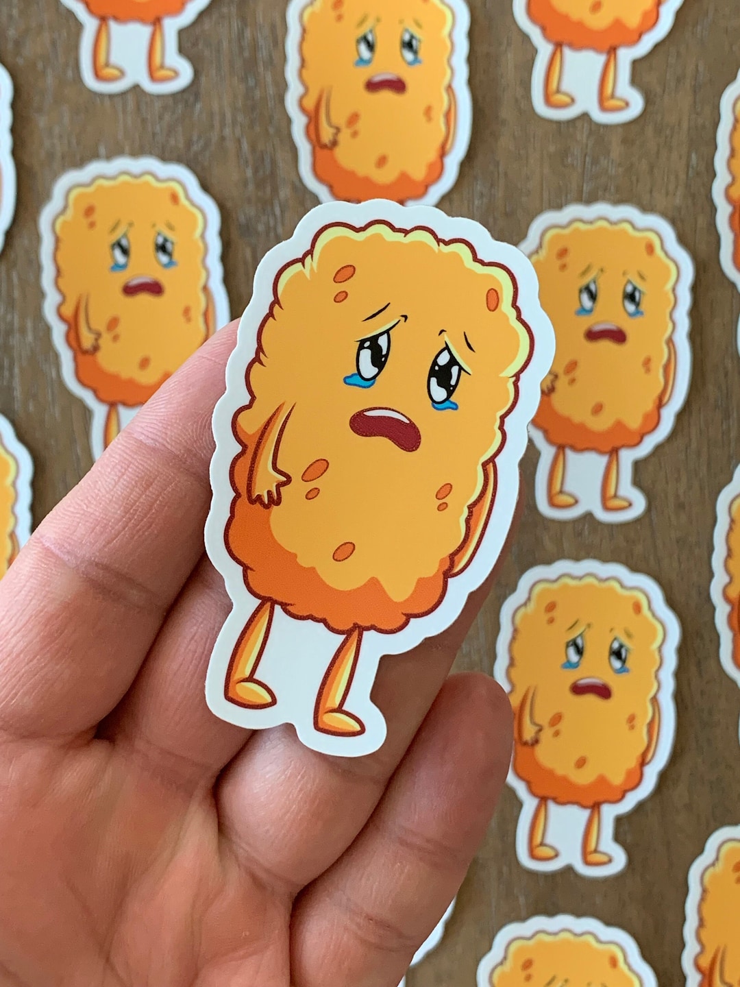 Sad Sticker, Emotions Sticker, Feelings Sticker, Tater Tot Sticker ...