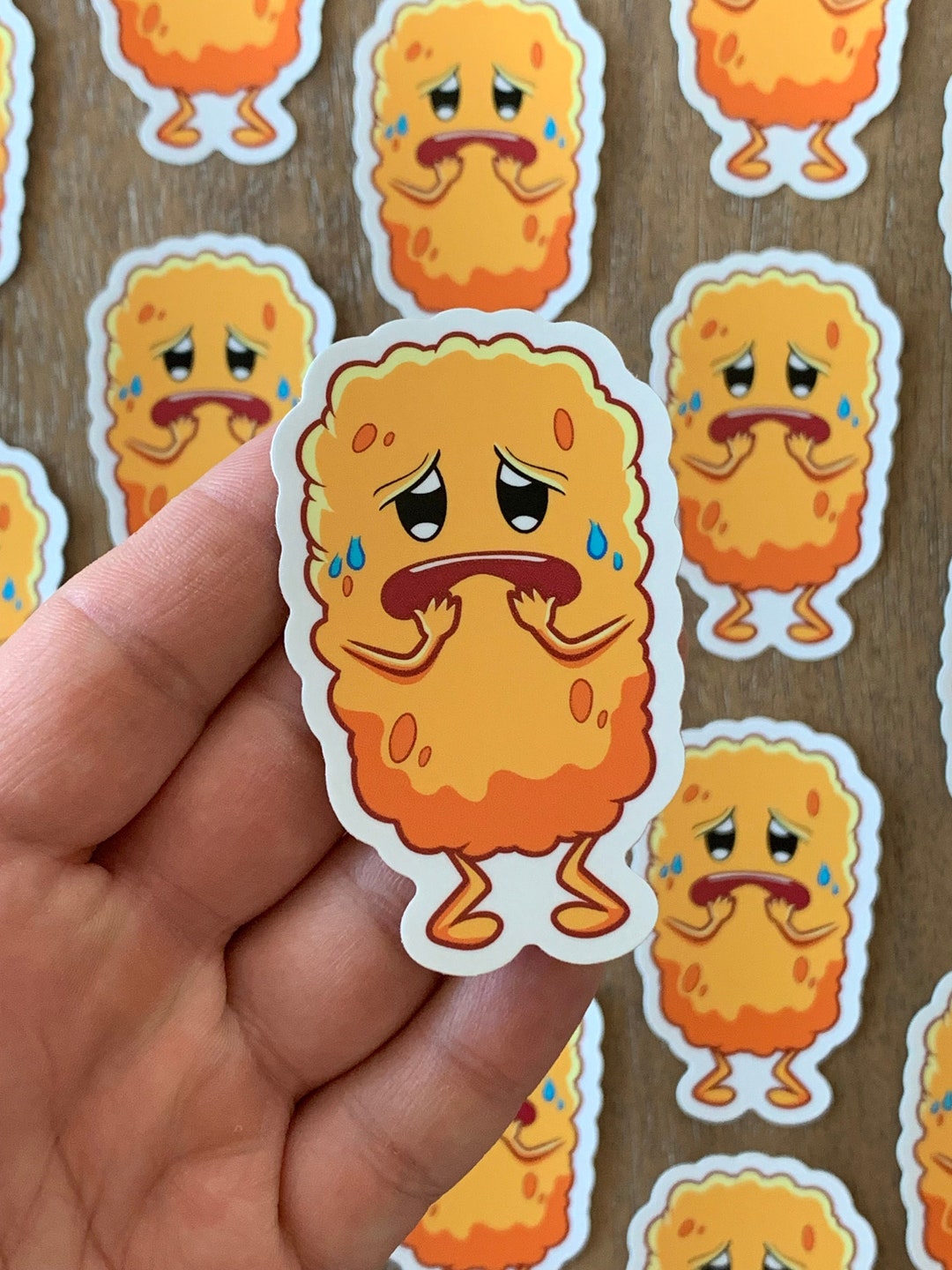 Fear Sticker, Emotions Sticker, Feelings Sticker, Tater Tot Sticker ...