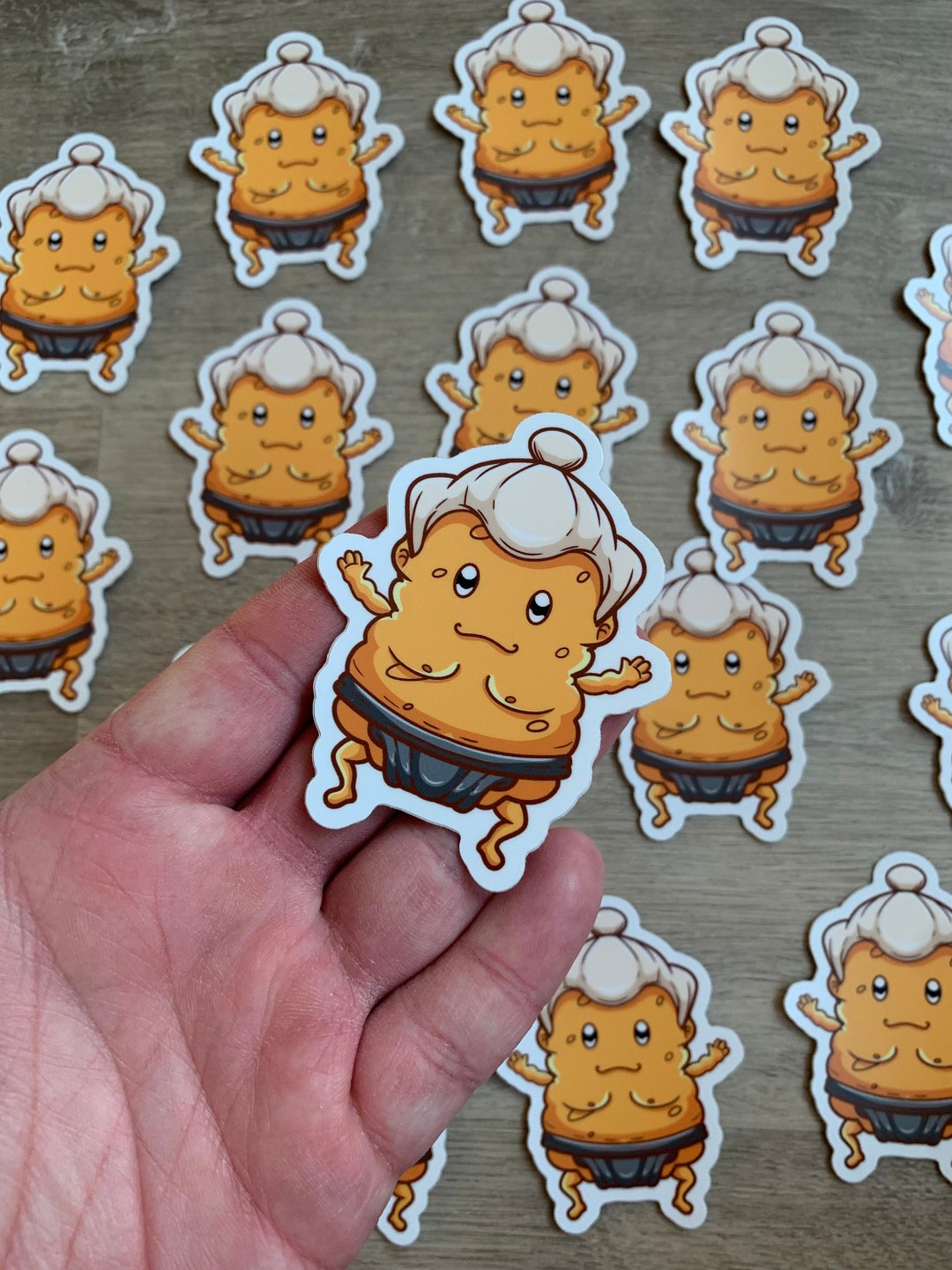 Japanese Sticker, Nihon Sticker, Sumo Wrestling Sticker, Tater Tot ...