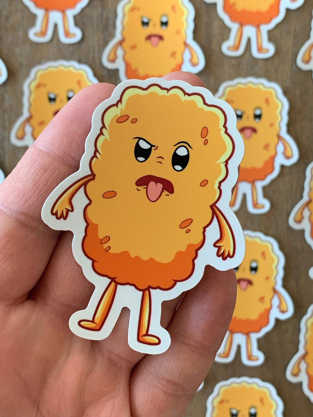 Disgust Sticker, Emotions Sticker, Feelings Sticker, Tater Tot Sticker ...
