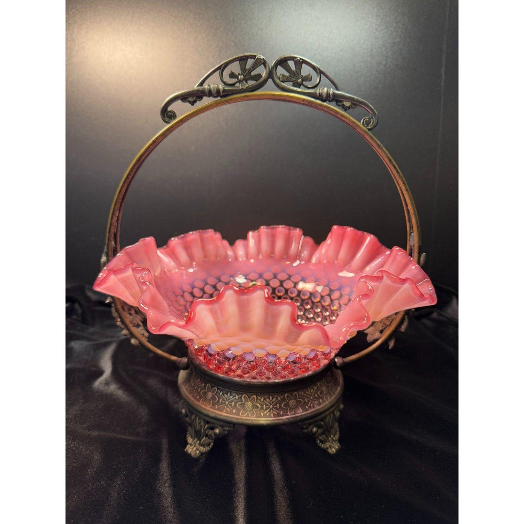 Simpson Hall Miller Quadruple Silverplate Bride's Basket Antique - Etsy