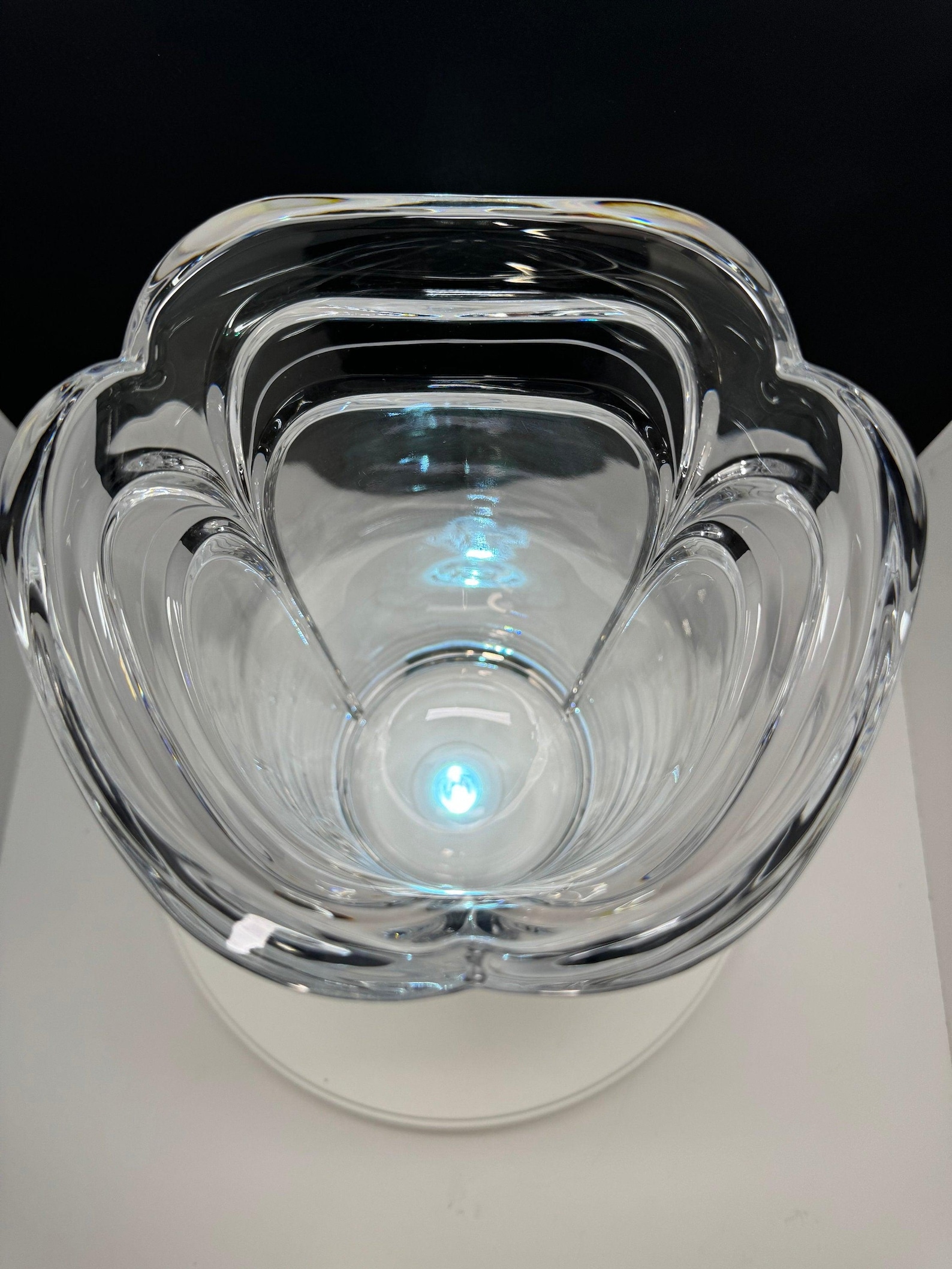 Marc Aurel Crystal Vase Made in Germany - Vintage - Etsy