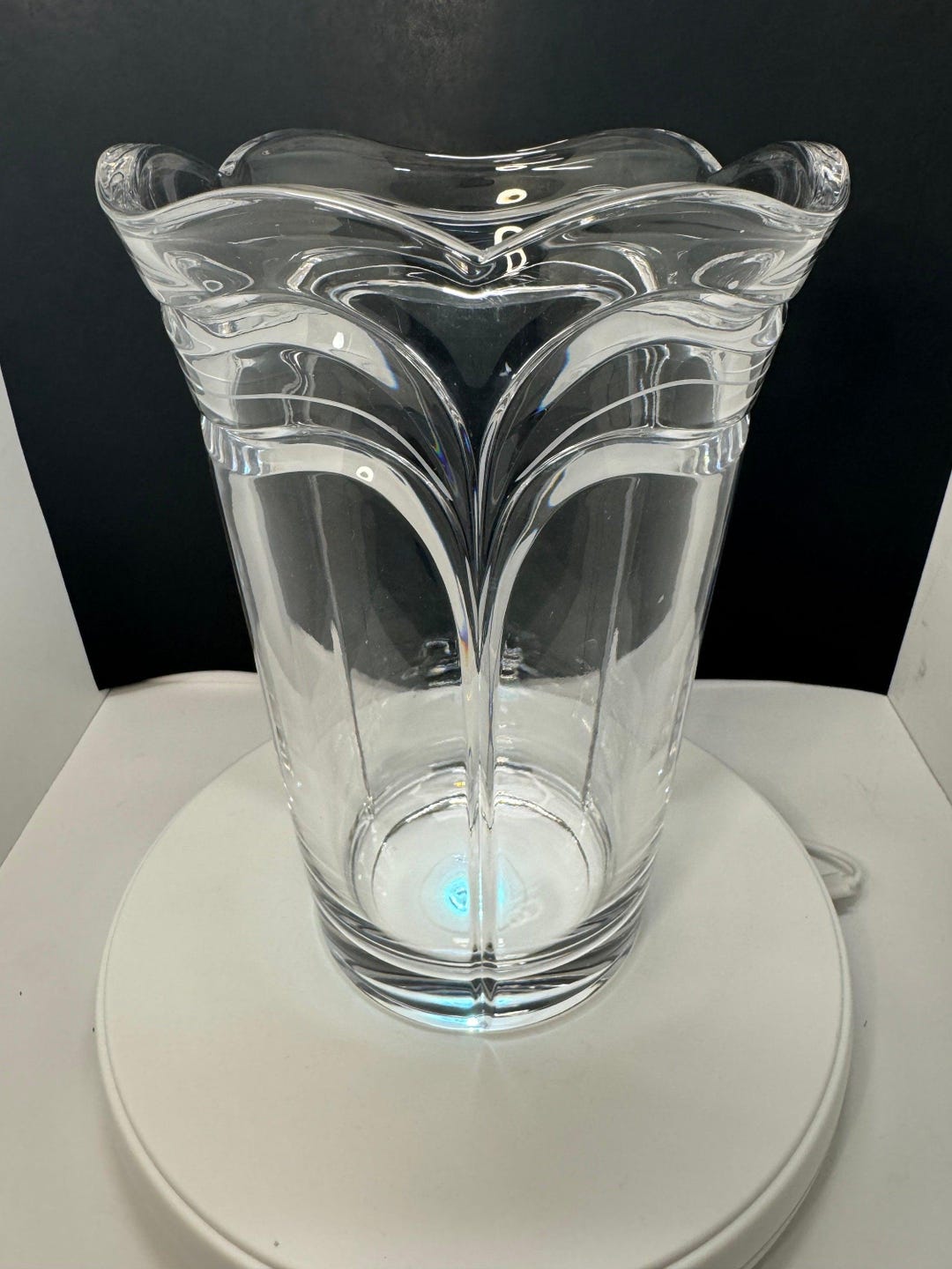 Marc Aurel Crystal Vase Made in Germany - Vintage - Etsy