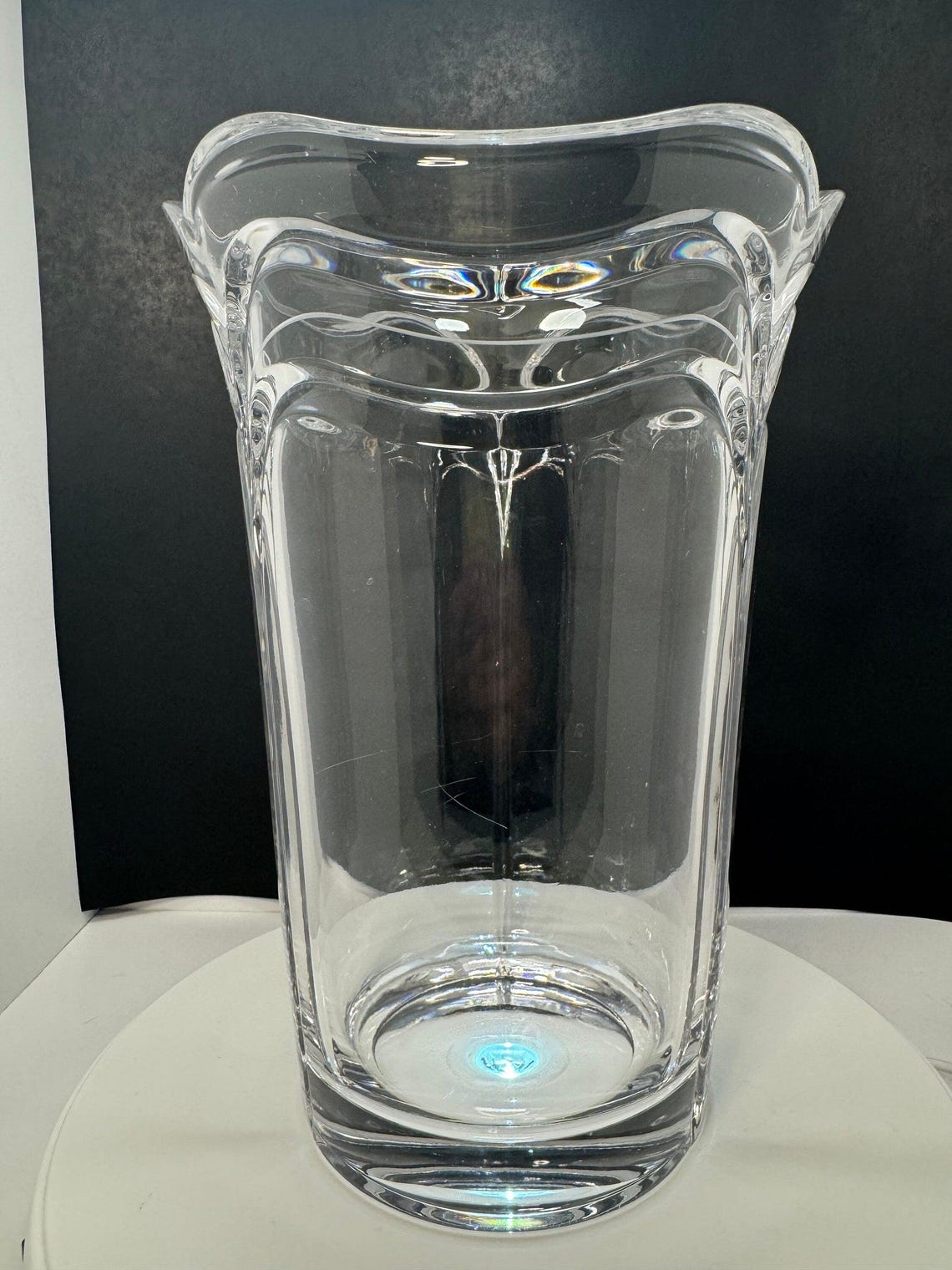 Marc Aurel Crystal Vase Made in Germany - Vintage - Etsy