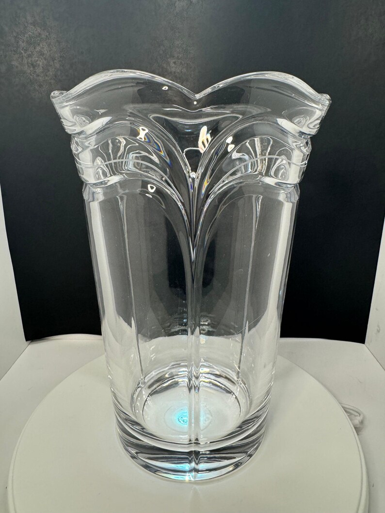 Marc Aurel Crystal Vase Made in Germany - Vintage - Etsy
