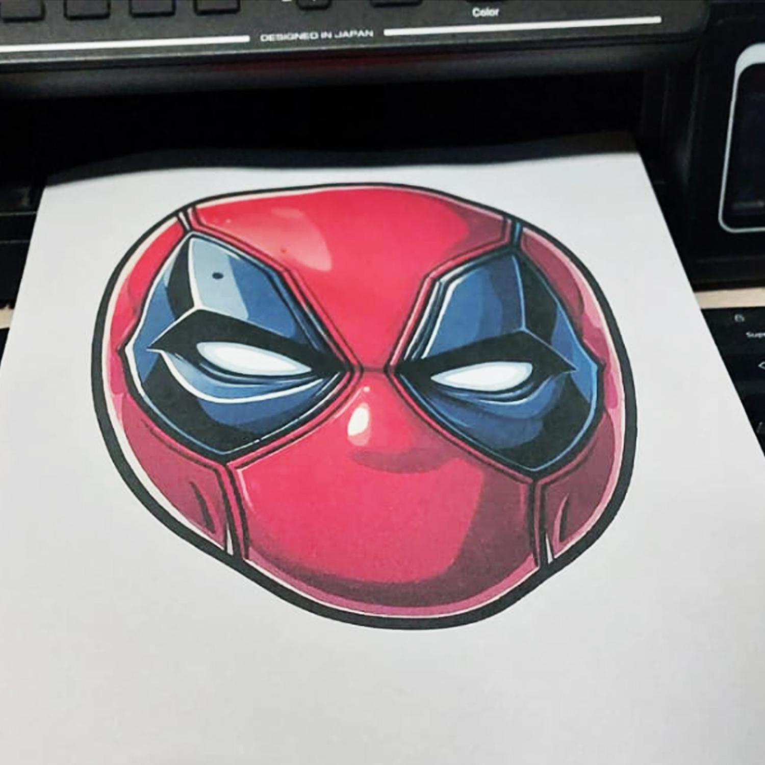 Printable Deadpool and Wonlverine Masks - Etsy
