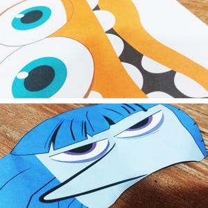 Inside Out 2 Printable Masks - Etsy
