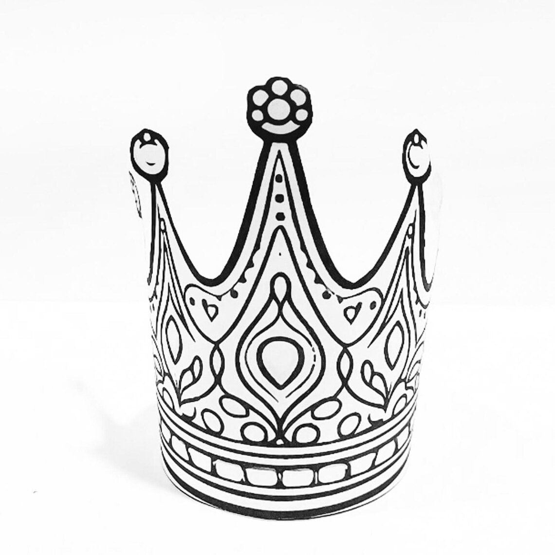 CROWN TO COLOR - Etsy