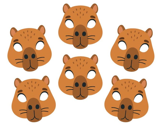 Inside Out Printable Masks - Etsy Canada