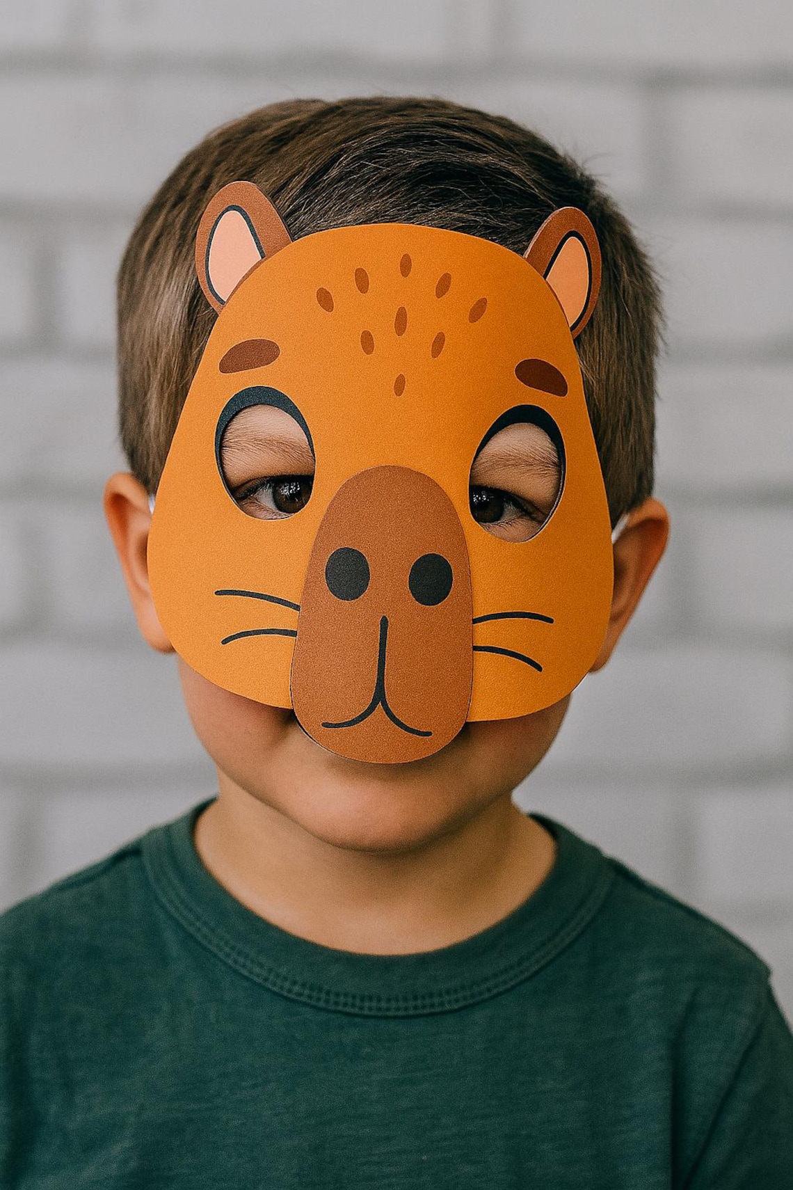 Printable Capybara Mask - Etsy