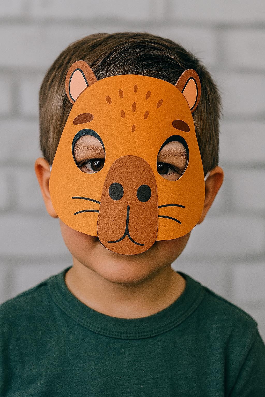 Printable Capybara Mask - Etsy