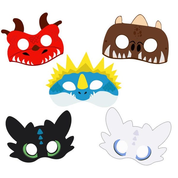 Dragon Mask - Etsy